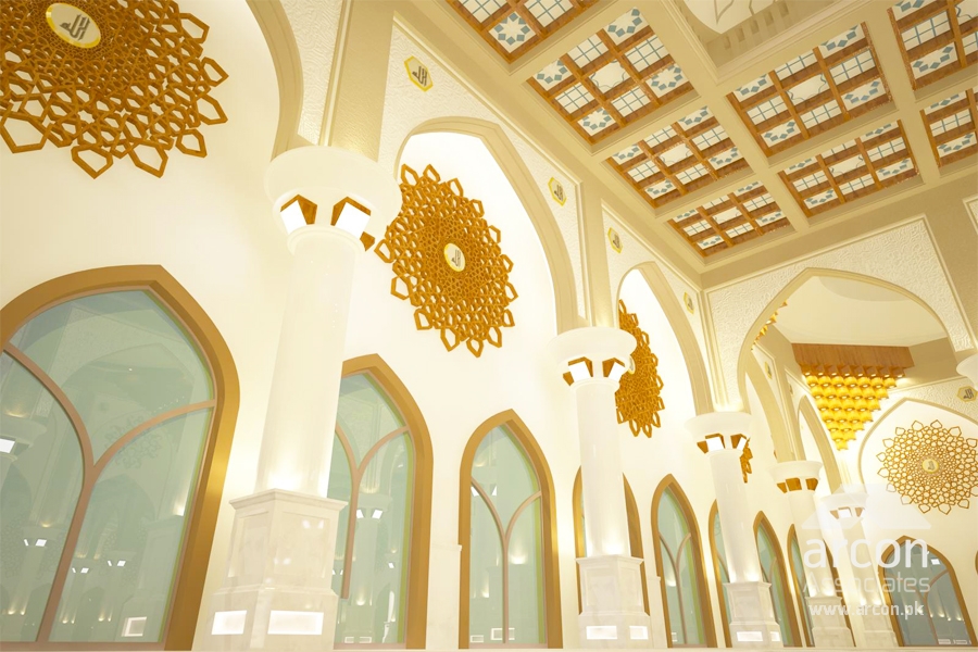 masjid-interior-design-lahore | Arcon Associates
