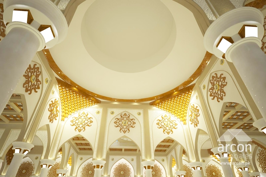 masjid-mosque-interior-design | Arcon Associates